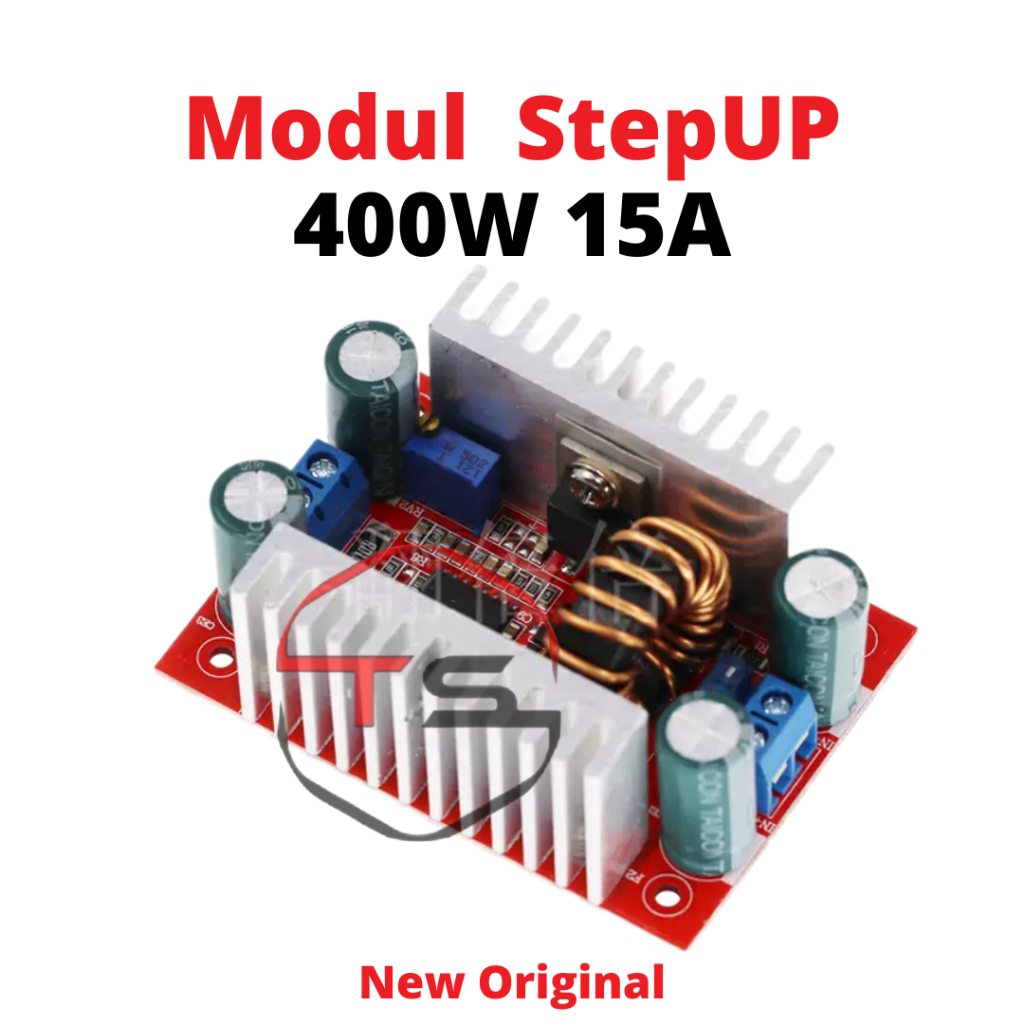 Jual Modul Step Up Stepup DC 15A 400W 400 Watt 15 Amper High Power ...