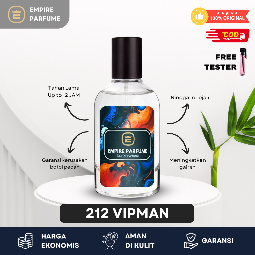 Jual EMPIRE PARFUM - Parfum 212 VIP MAN Eau De Parfume - Parfume Fresh ...