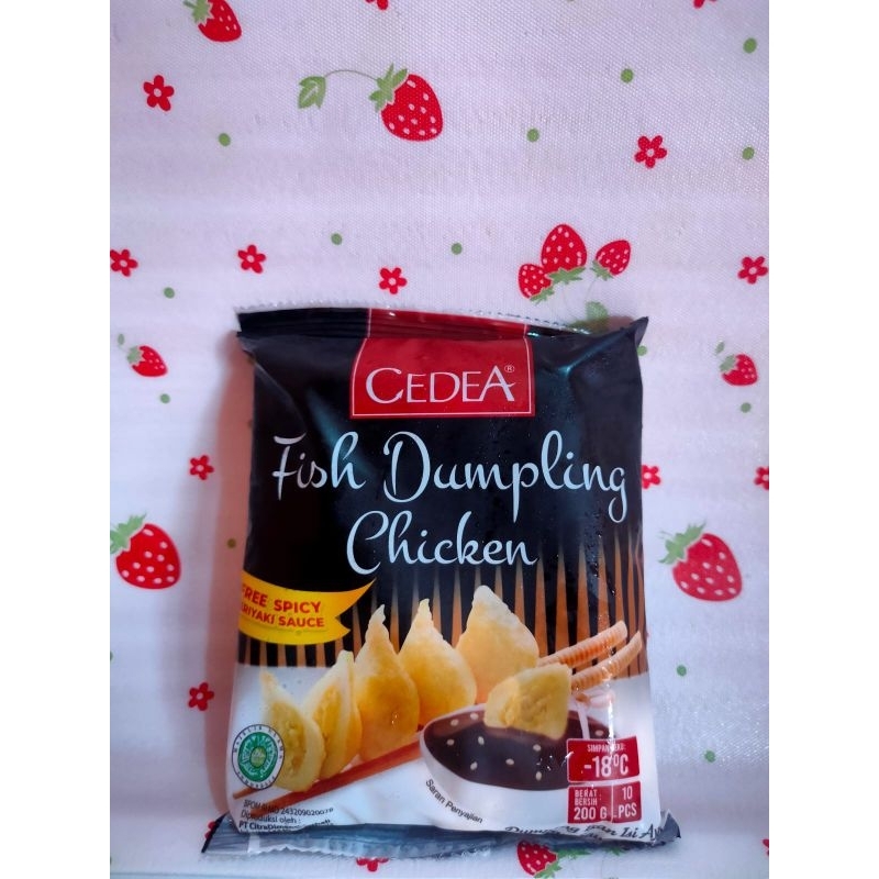 Jual cedea fish dumpling/dumpling ayam/200gr | Shopee Indonesia