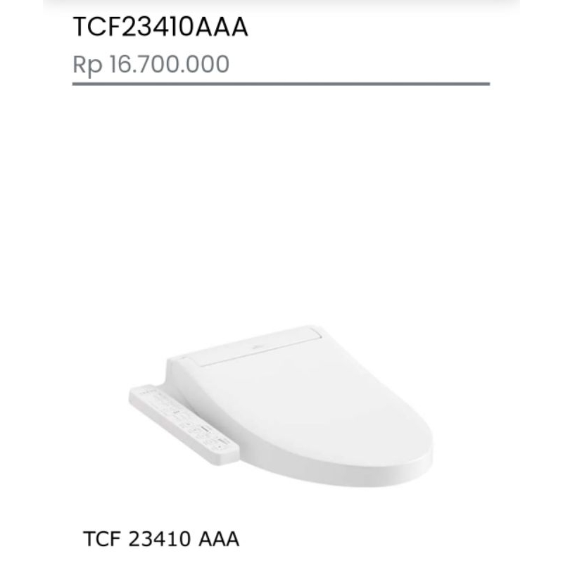 Jual Closet Kloset duduk TOTO Washlet & Eco WasherToilet Kualitas1 ...
