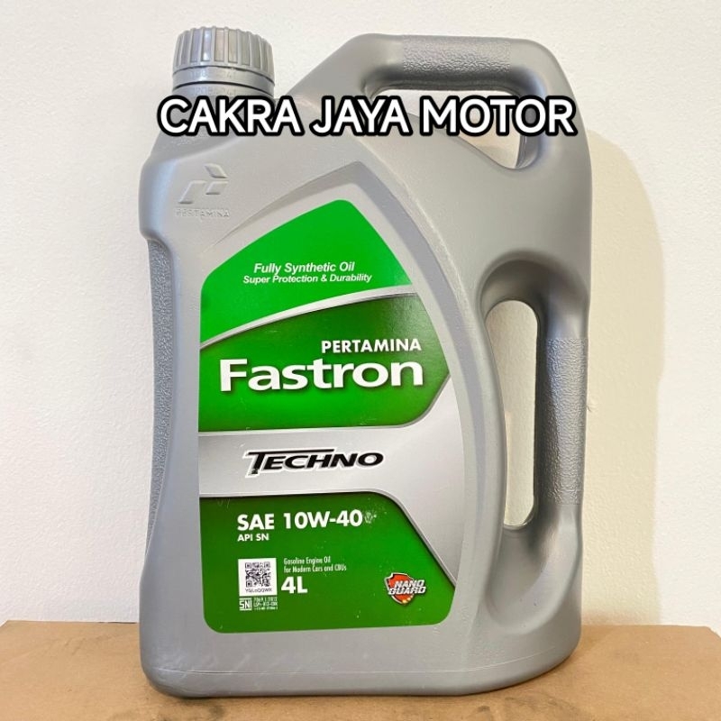 Jual 1 DUS = 6 Galon Oli Fastron Techno 10W-40 4Liter | Shopee Indonesia