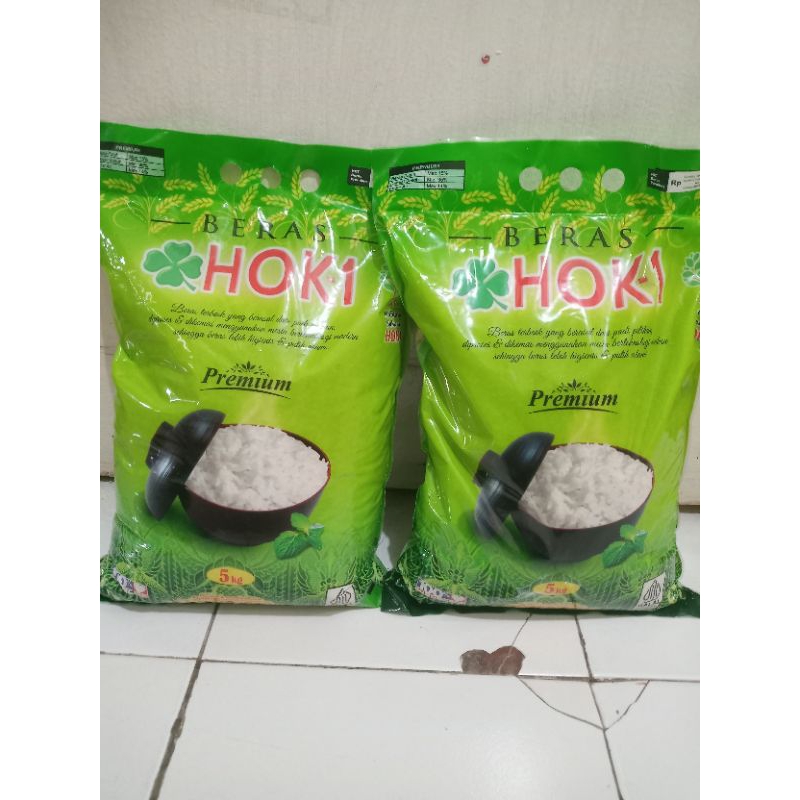 Jual beras hoki 5kg | Shopee Indonesia