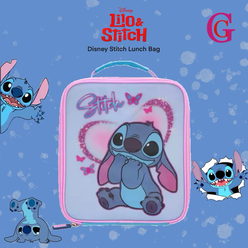 Jual POLAR GEAR X DISNEY STITCH LUNCH BAG | TAS BEKAL ANAK DISNEY ...