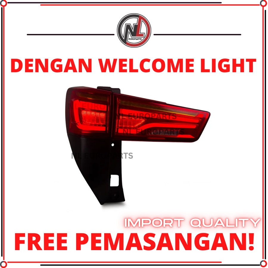 Jual Stop Lamp Stoplamp Toyota Innova Reborn BMW V2 Style RED Dengan ...