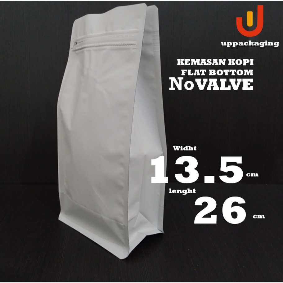 Jual Kemasan Kopi Kemasan Biji Kopi Standing Pouch Flat Bottom VALVE Coffee Kemasan Kopi PREMIUM ...