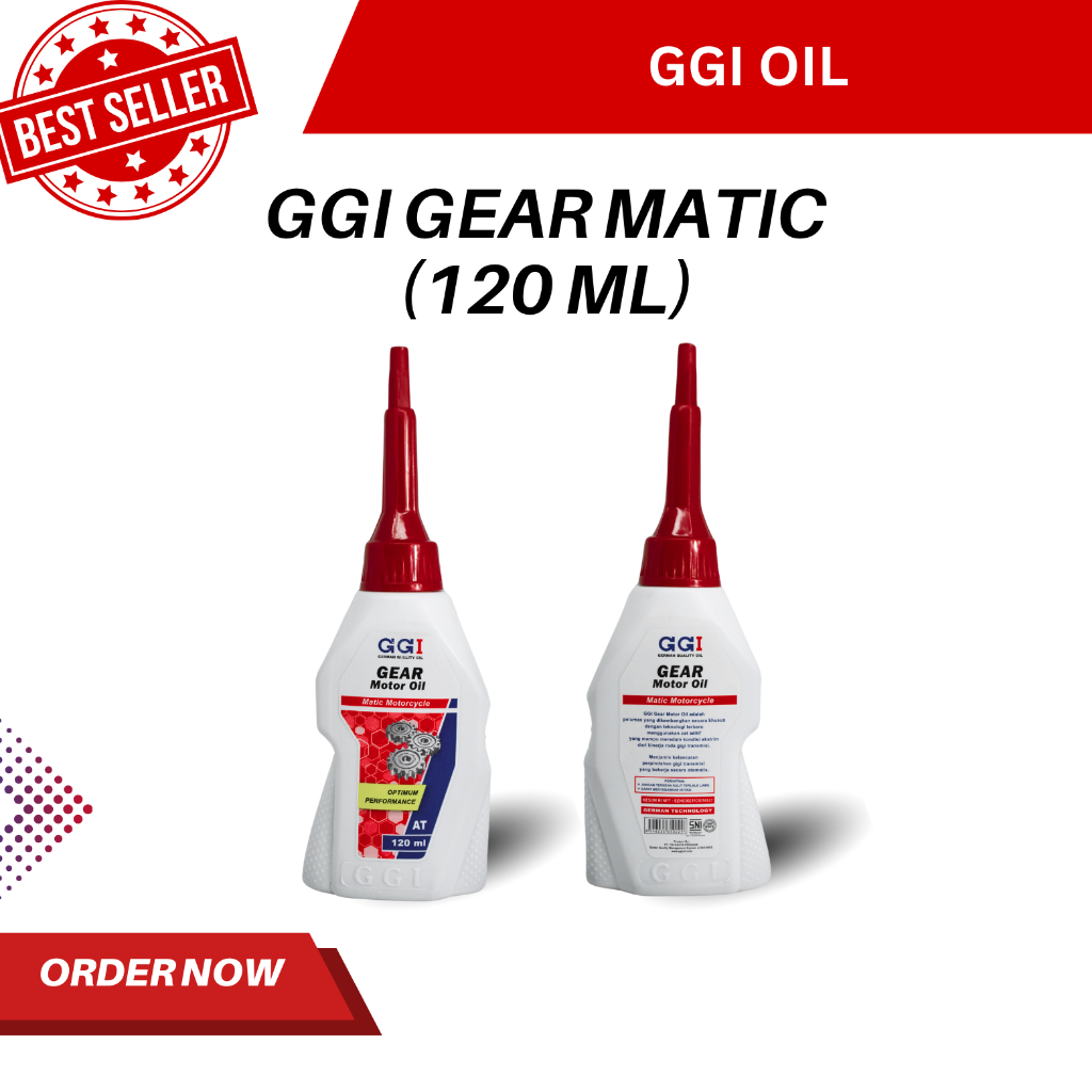 Jual OLI GGI MATIC GEAR OIL / OLI GARDAN / TRANSMISI SAE 10W-30 API SL ...