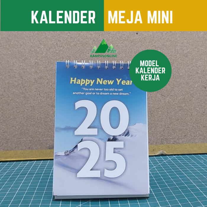 Jual PROMO KALENDER MEJA MINI 2025 KALENDER DUDUK SERI ANGKA PREMIUM ...