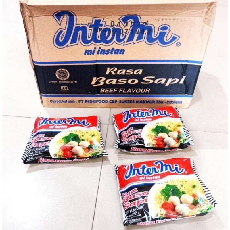 Jual intermie rasa baso sapi 1 dus isi 40pcs | Shopee Indonesia