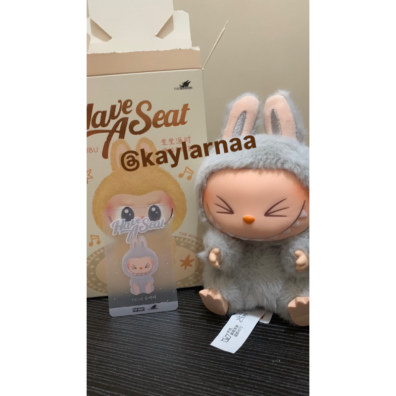 Jual Labubu Have A Seat V2 HEHE Original Popmart | Shopee Indonesia