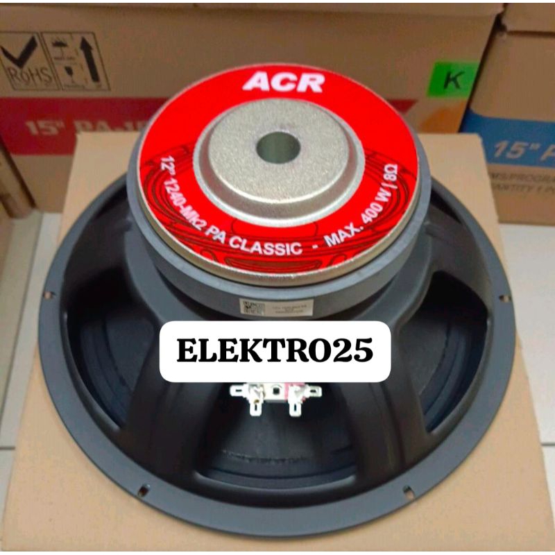 Jual SPEAKER ACR 12 INCH 1240-MK2 PC CLASSIC NEW ACR FULLRANGE 400 WATT | Shopee Indonesia