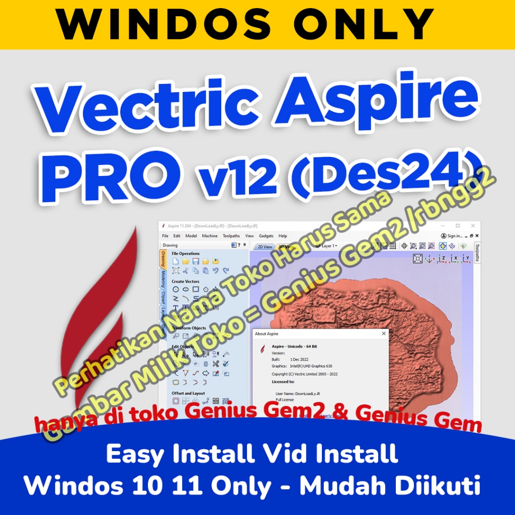 Jual Vectric Aspire 12 WIN | Shopee Indonesia