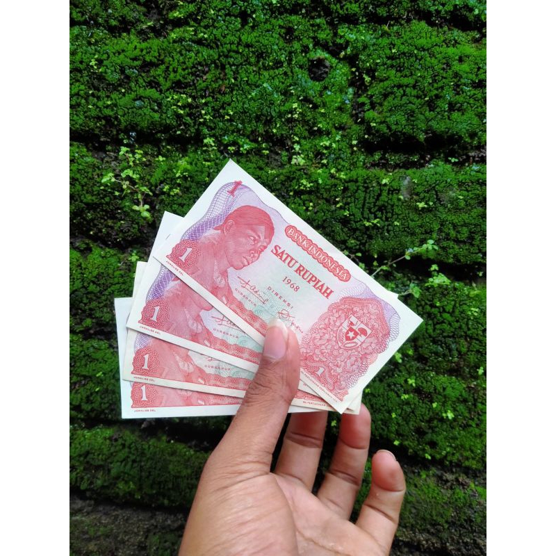 Jual 1 Rupiah Dirman 1968 Baru,Kolektor tinik | Shopee Indonesia