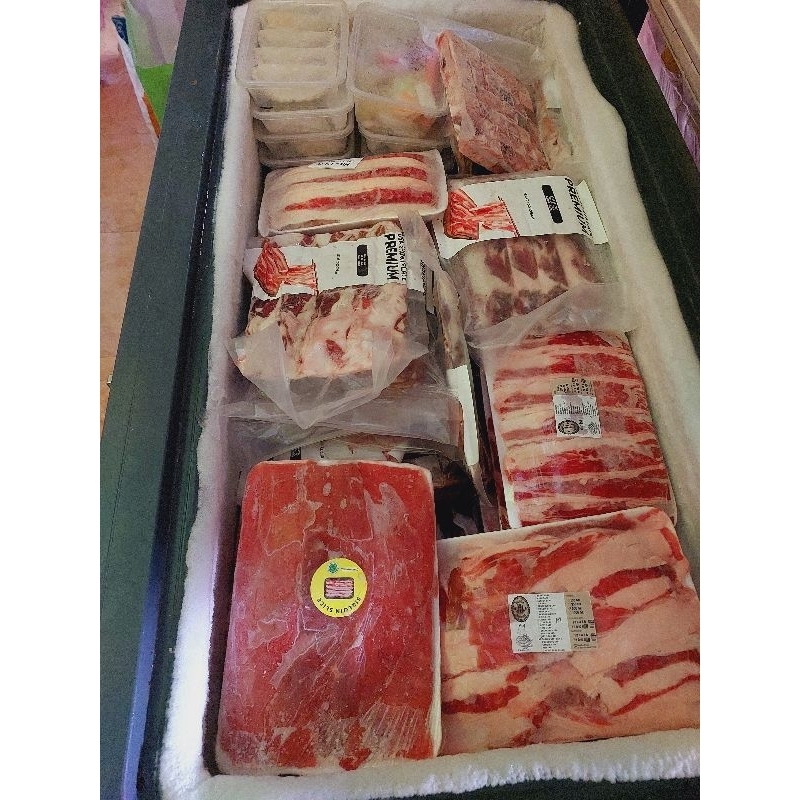 Jual beef shortplate sapi dan ayam slice 500g dori fillet 1kg | Shopee ...