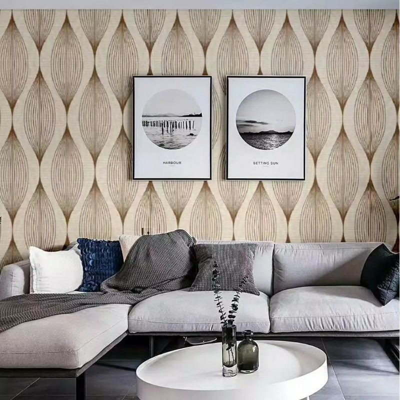 Jual Wallpaper Sticker Dinding Lidi Coklat Panjang 8 Meter x Lebar 45cm ...