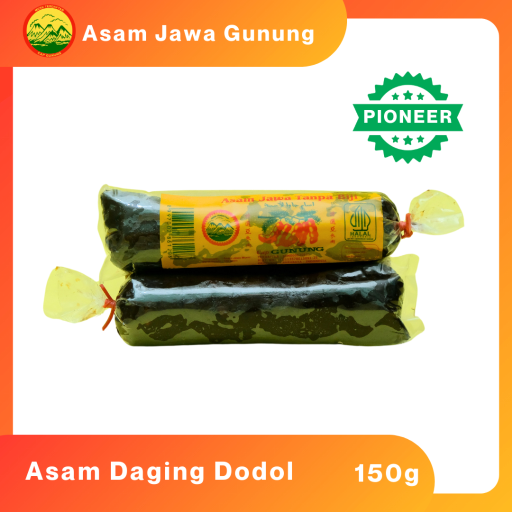 Jual ASAM JAWA ASAM TANPA BIJI ASAM DAGING KUNING KECOKLATAN CAP GUNUNG ...