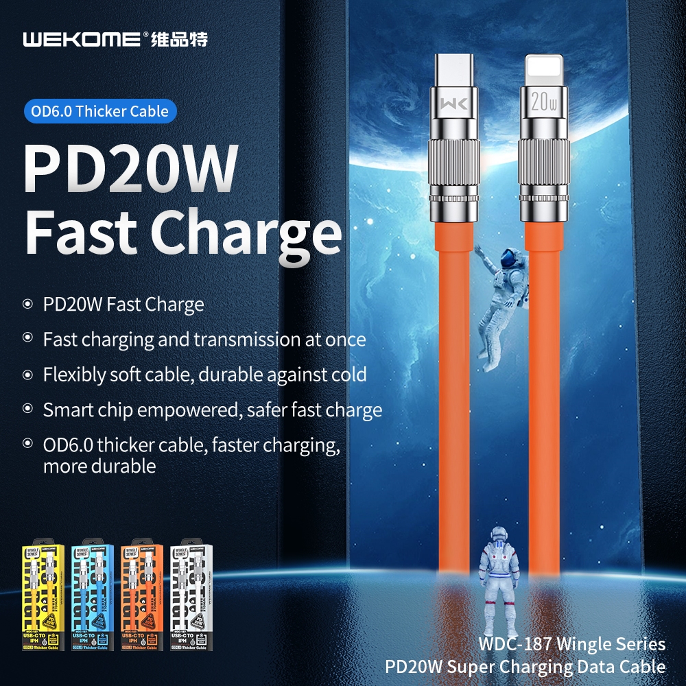 Jual KABEL C TO LIGHTNING / CABLE TYPE C TO IPHONE SUPER WINGLE SERIES ...