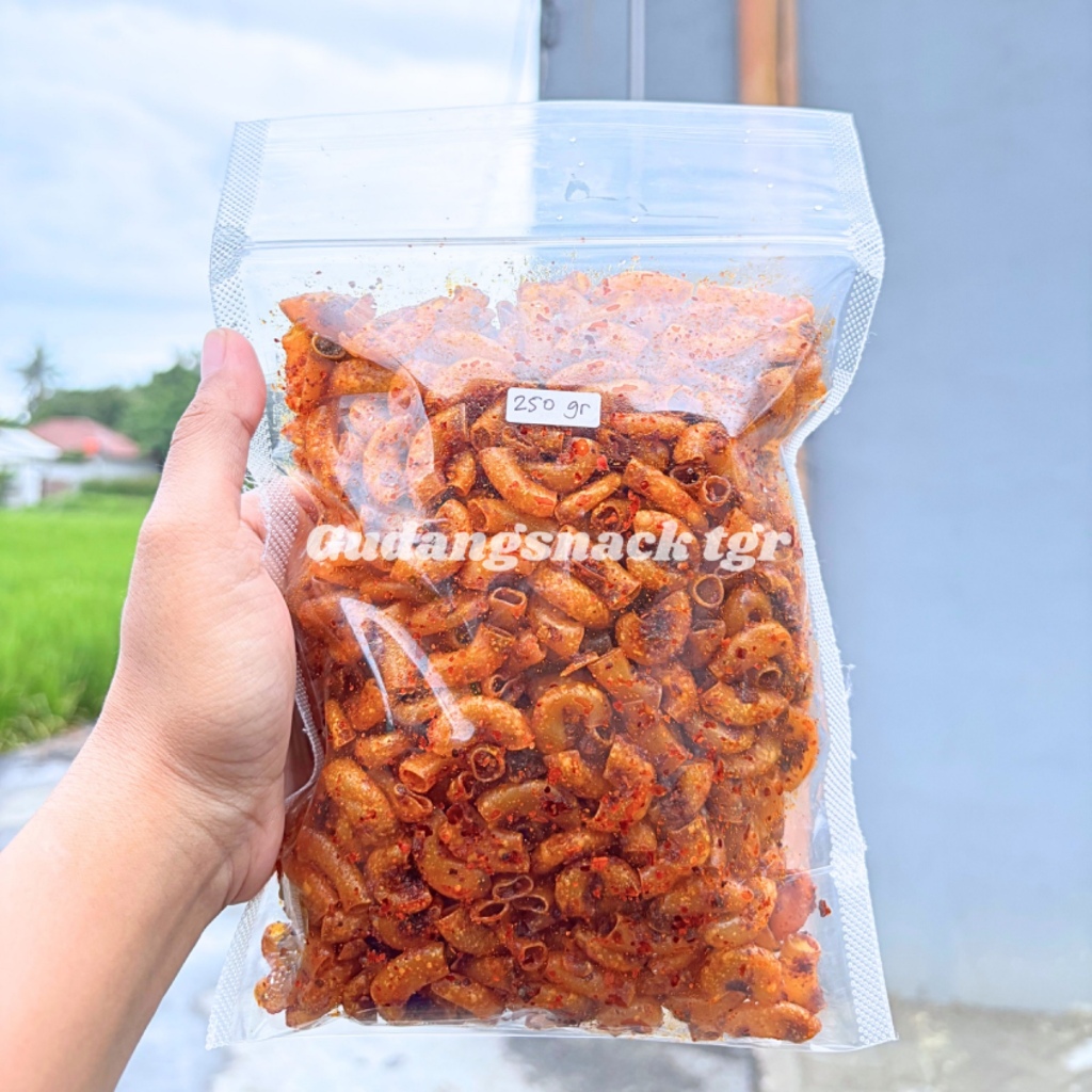 Jual MAKARONI CIKRUH PEDAS DAUN JERUK MAKARONI BASAH 250GR | Shopee ...