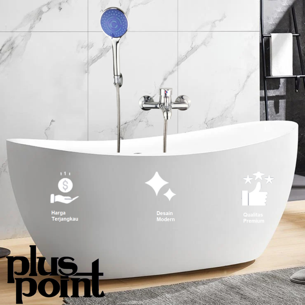 Jual Keran Mixer Panas Dingin Kran Shower Bathtub Mandi Brachio XJDN ...