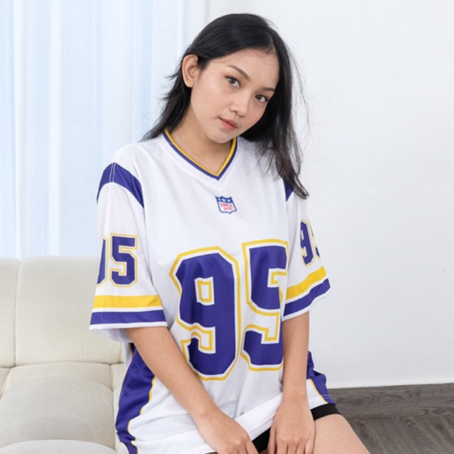 Jual Jersey oversize simple basic nfl 95 / jersey rugby / jersey ...