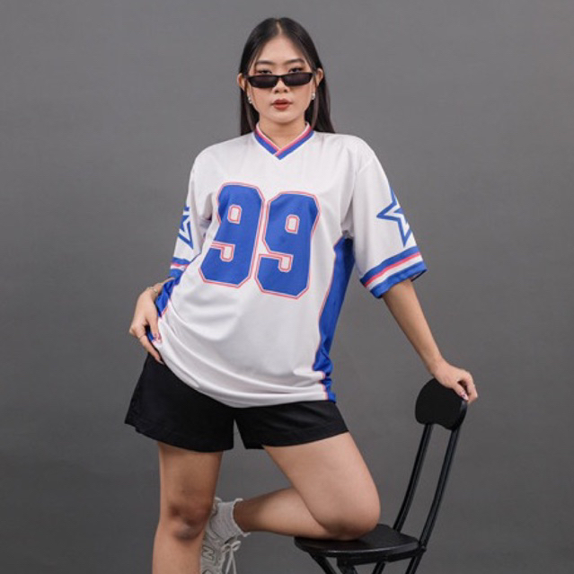 Jual Jersey oversize simple basic nfl 99 / jersey rugby / jersey ...