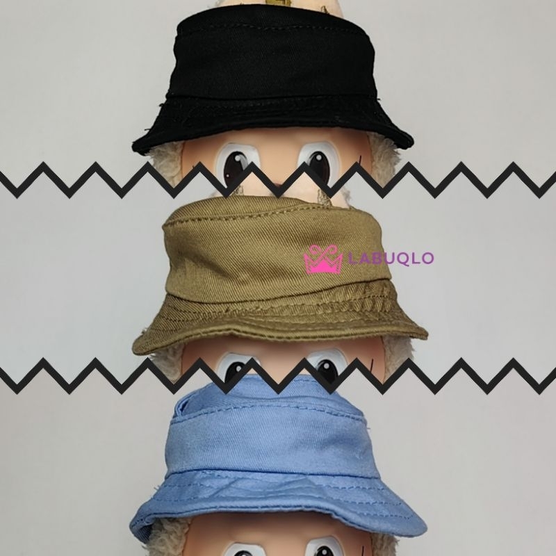 Jual Labuqlo Topi Boneka Labubu - Biru Coklat Hitam Pink - Aksesoris ...