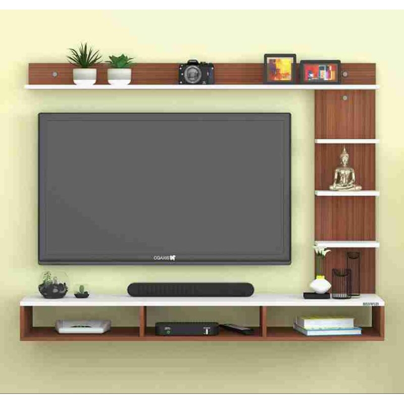 Jual set rak dinding tv minimalis. untuk tv 32-43 inch, rak tv, set ...