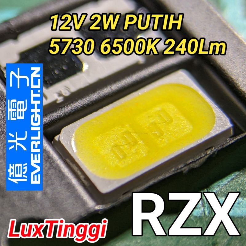 Jual CHIP LED SMD 12V 5730 2WATT PUTIH LG5730 SANGAT TERANG 280LM | Shopee Indonesia