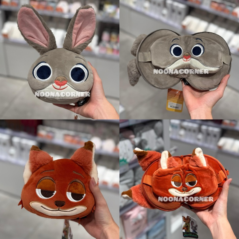 Jual Ohsome ‼️ Eye Mask + Neck Pillow Zootopia Collections (Judy / Nick ...