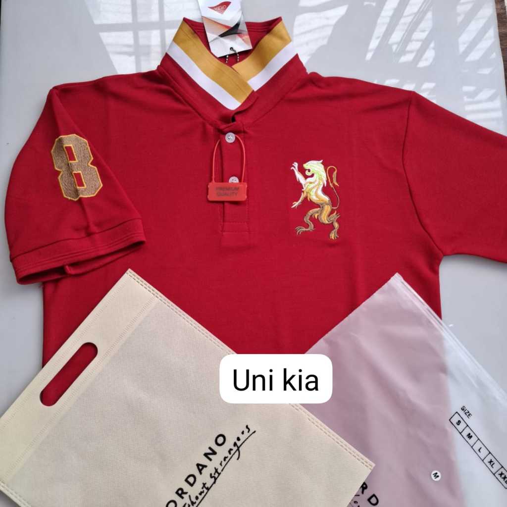 Jual Kaos polo GIORDANO Pria kerah / Kaos Kerah Pria | Shopee Indonesia