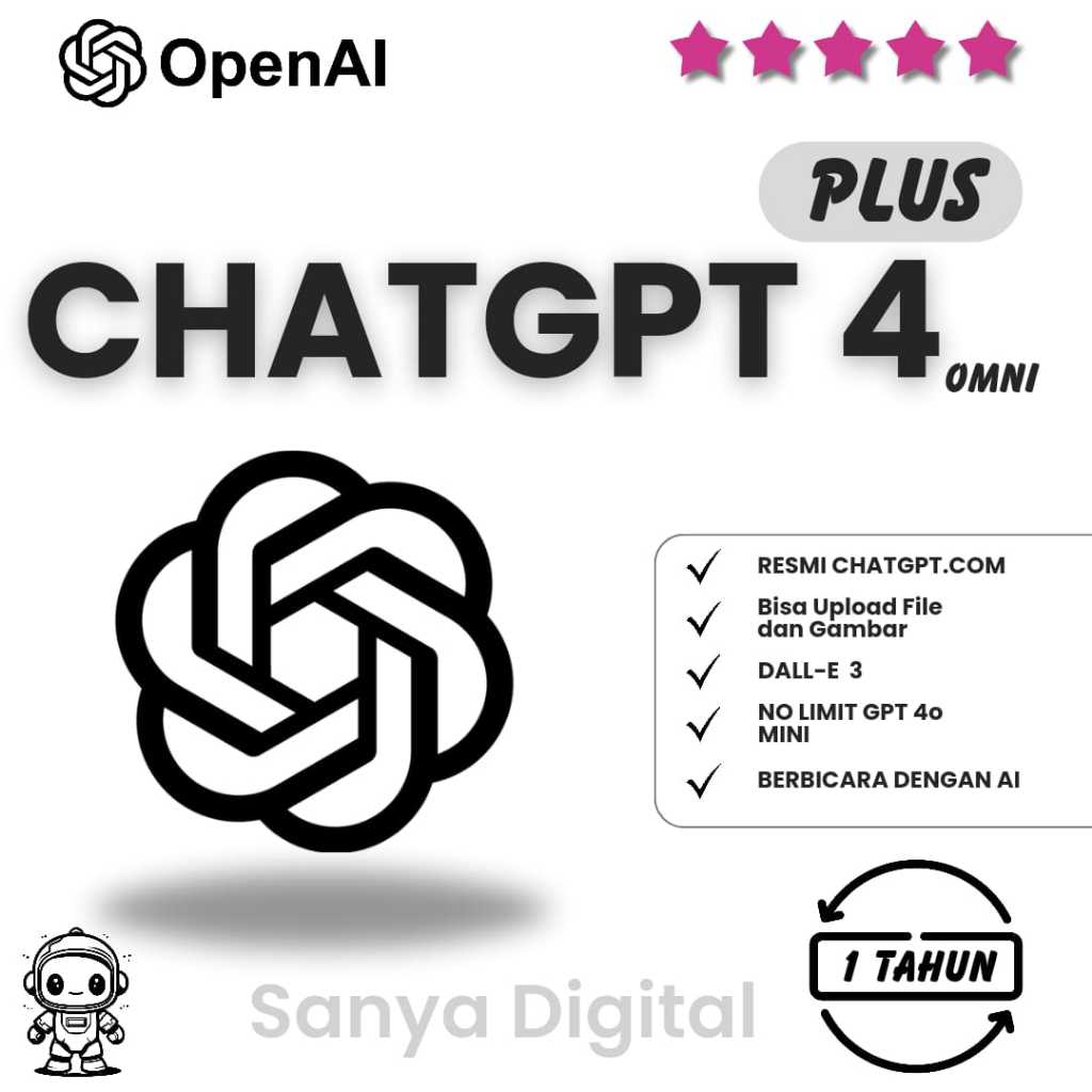 Jual CHATGPT 4 ChatGPT Plus Resmi Open AI - Akses Fitur Lengkap dengan Harga Termurah | Shopee ...