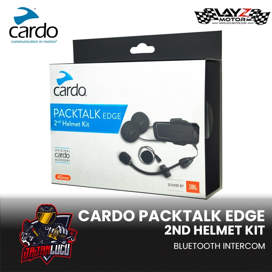 Jual CARDO PACKTALK EDGE 2ND HELMET KIT | Shopee Indonesia