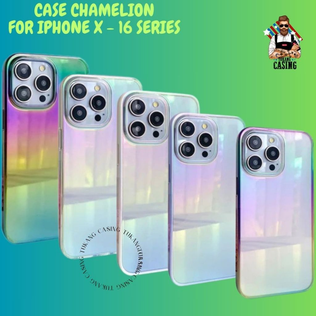 Jual CHAMELEON TPU SOFT CASE CASING HP COMPATIBLE FOR IPHONE 15 PROMAX 15 15PRO 16 16PRO ...