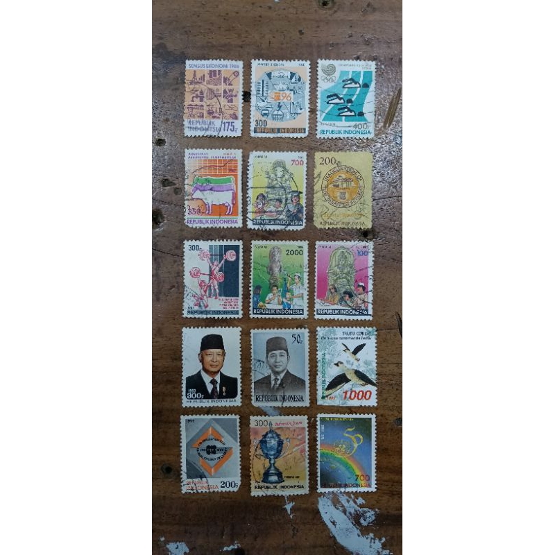 Jual perangko Indonesia campur (B25) | Shopee Indonesia