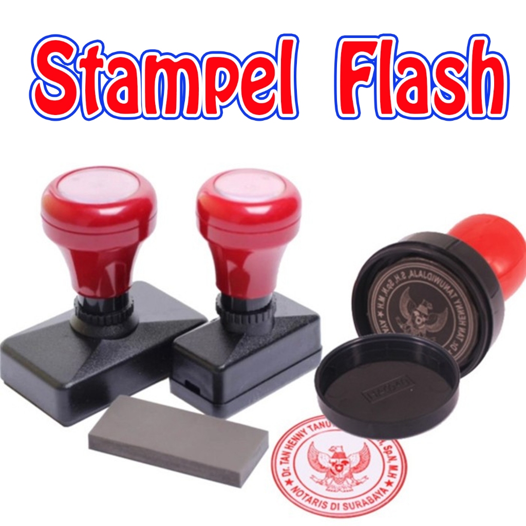 Jual Stempel 2 Warna 3 Warna Custom, Stempel Logo, Stempel Lunas ...