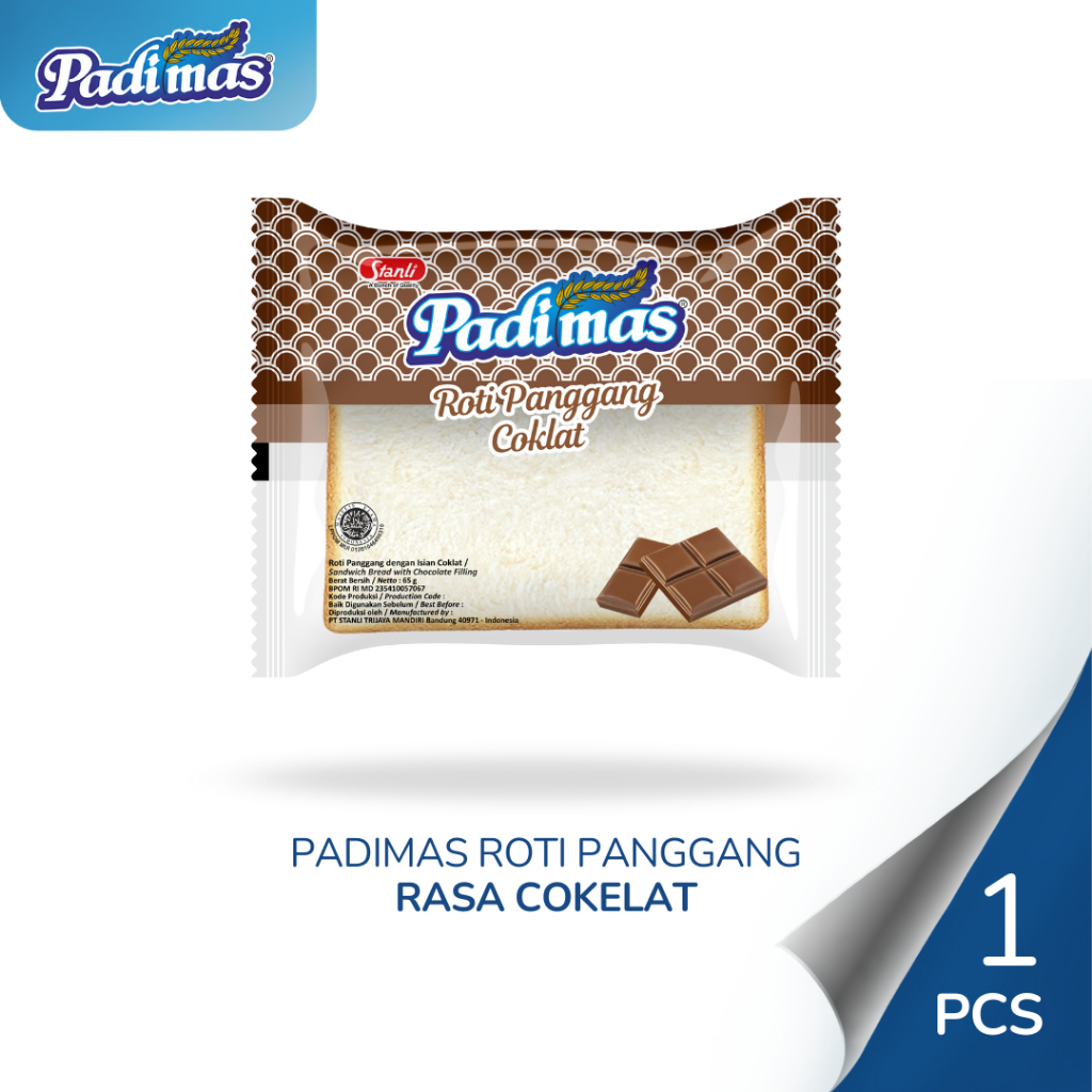 Jual Padimas Roti Panggang Rasa Cokelat 65g | Shopee Indonesia