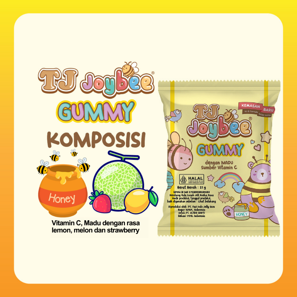 Jual Tj Joybee Gummy sachet | Shopee Indonesia