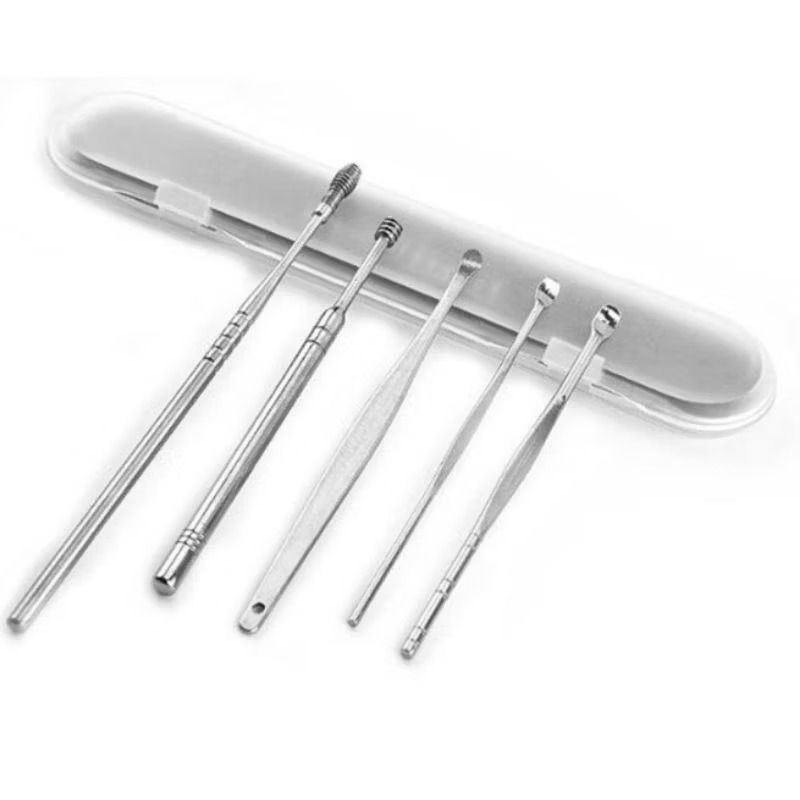Jual Korek kuping Alat Pembersih kotoran telinga earwax 5 in 1 ...