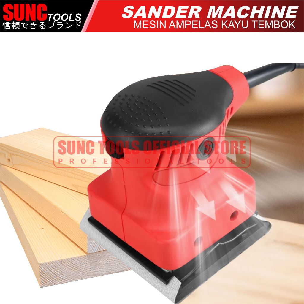 Jual SUNC TOOLS Mesin Amplas Kayu Elektrik Sander Amplas Tembok ...