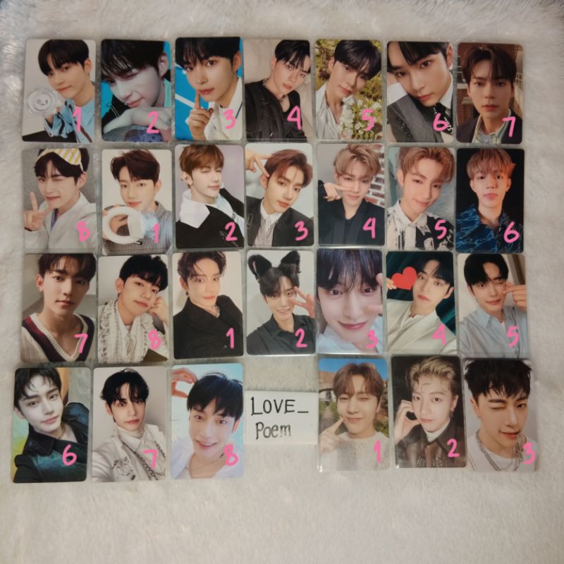 Jual Photocard Official ZEROBASEONE ZB1 Hanbin Zhanghao Yujin Gyuvin Jiwoong Ricky Gunwook ...