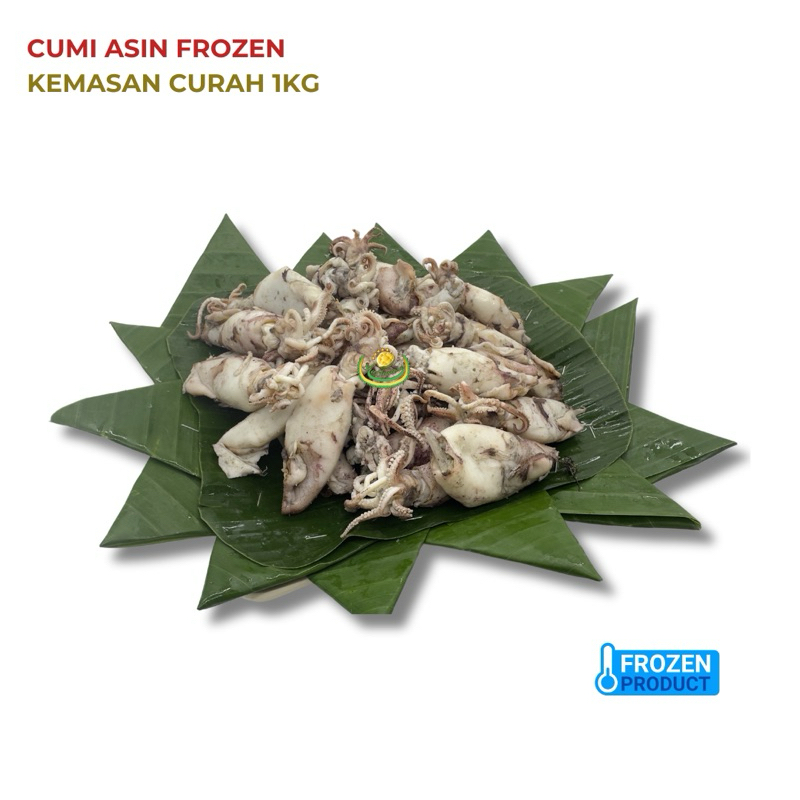 Jual Cumi Asin Frozen - Kemasan Curah 1KG | Shopee Indonesia