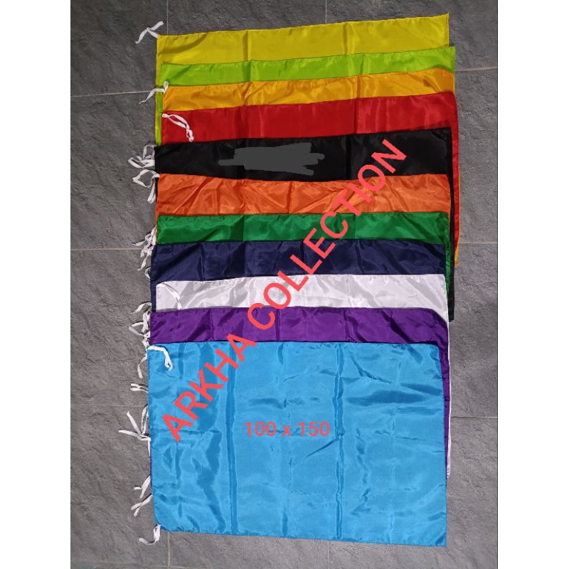 Jual BENDERA POLOS 100 X 150 ( harga satuan ) | Shopee Indonesia