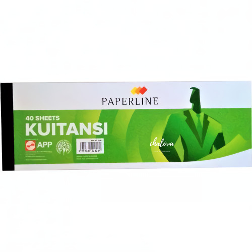 Jual [PAK] BUKU KWITANSI PAPERLINE KECIL 40 LEMBAR / KUITANSI PAPERLINE KECIL KT40M ISI 10 PCS ...
