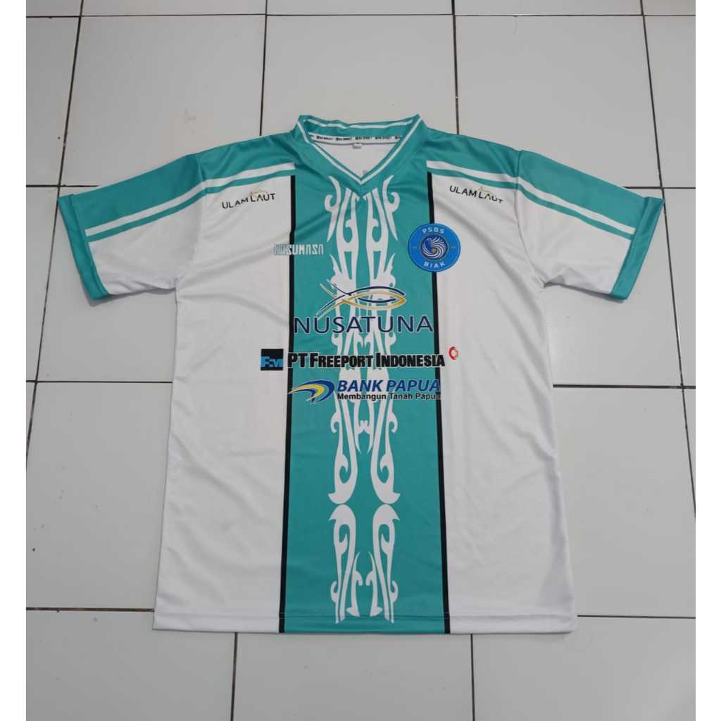 Jual Jersey PSBS Biak 2024 Full Printing | Shopee Indonesia