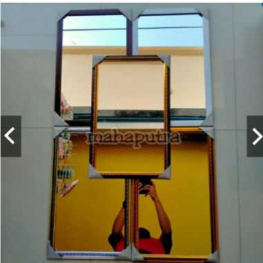 Jual CERMIN DINDING MURAH UK 40x60KACA CEMIN GANTUNG/ Cermin bingkai ...