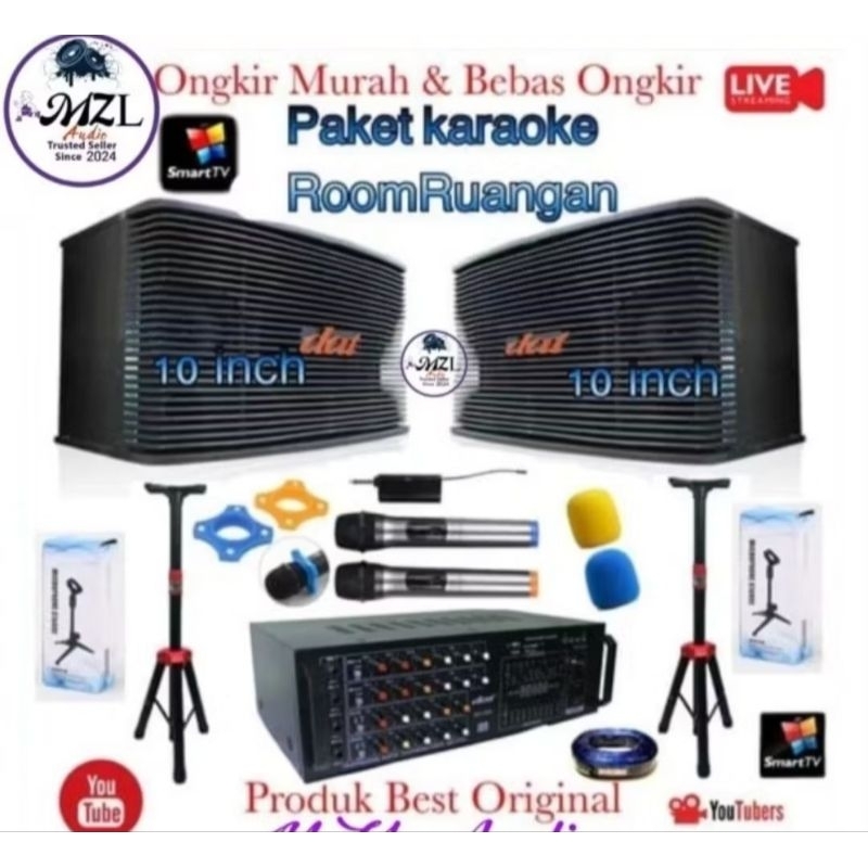 Jual PAKET KARAOKE ROOM SIAP PAKAI PASANG NYANYI PERALATAN PERLENGKAPAN ...