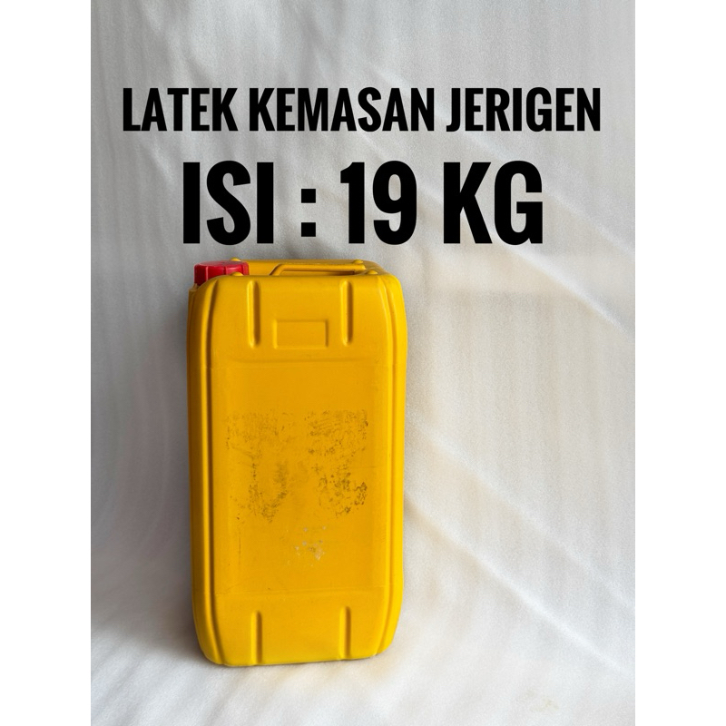 Jual LEM LATEX PEKAT ISI NETTO 19 KG / Latek jerigen | Shopee Indonesia