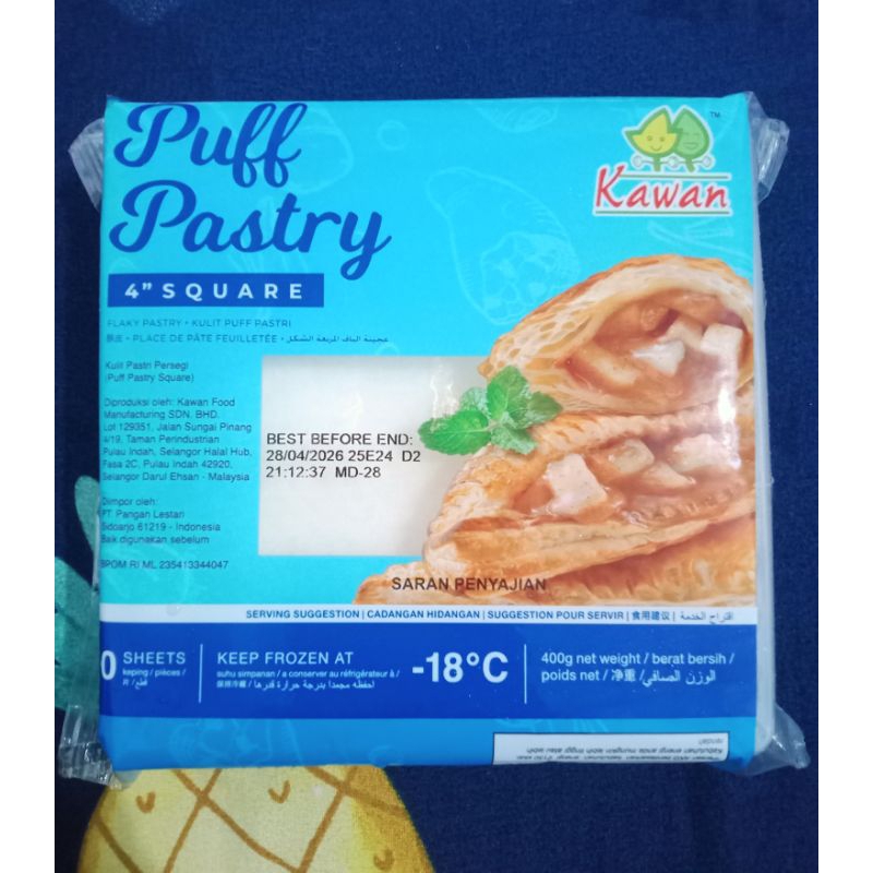 Jual kawan puff pastry isi 10 lembar (Square) | Shopee Indonesia