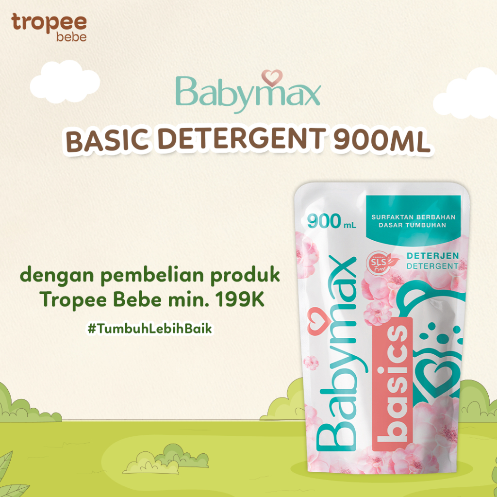 Jual Baby Max Basic Detergent 900ml | Shopee Indonesia