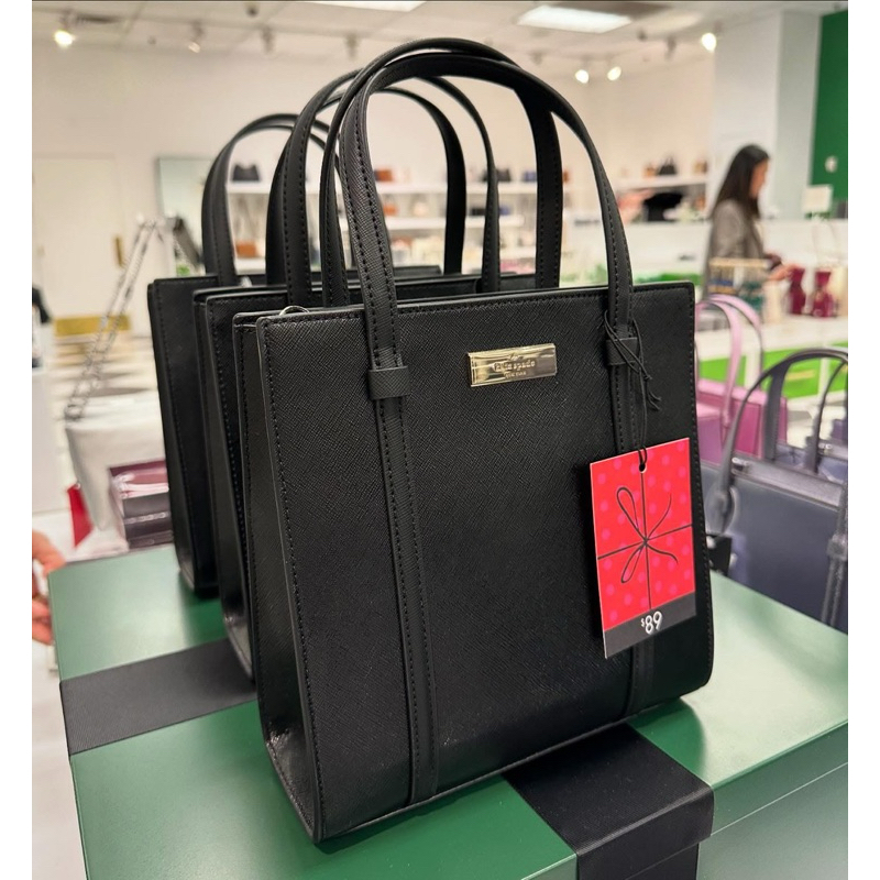 Jual KATE SPADE KS KENZIE MINI TOTE BAG BLACK | Shopee Indonesia