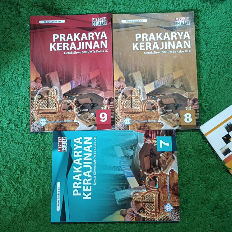 Jual ORIGINAL BUKU PRAKARYA KERAJINAN KELAS 7 8 9 SMP/MTS KURIKULUM MERDEKA | Shopee Indonesia